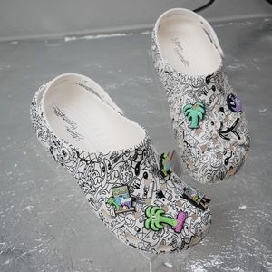 CROCS | Shoes | Crocs Classic Clog Steven Harrington Collage Art ...